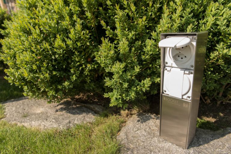 Steckdosensockel ESOCKET 350 Gartenstromverteiler IP21 / IP55