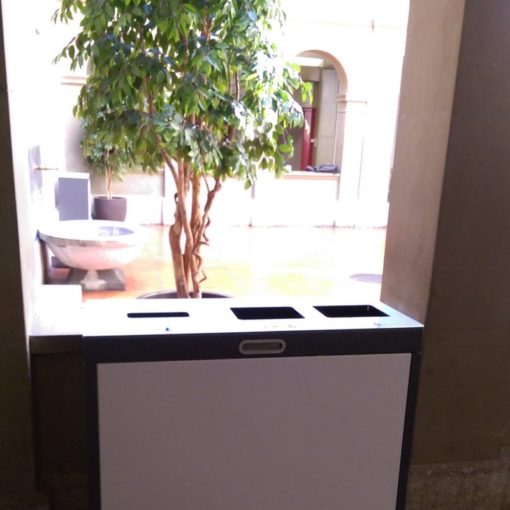 Wertstofftrennung an der BSD Berufsfachschule des Detailhandels Bern