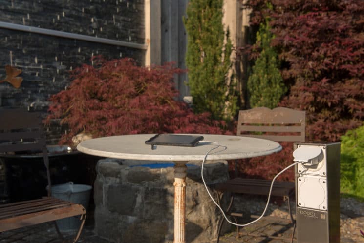 ESOCKET 600-H Anschlusssäule, Hager Robusto NAP IP21 / IP55