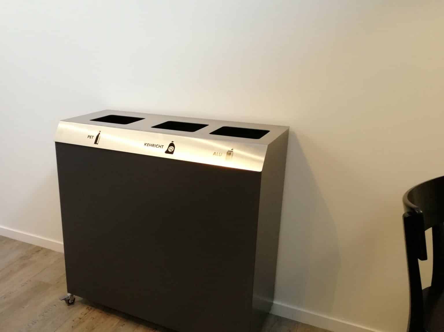 C3-Bin Recyclingstation, Wertstoffbehälter, Abfallbehälter