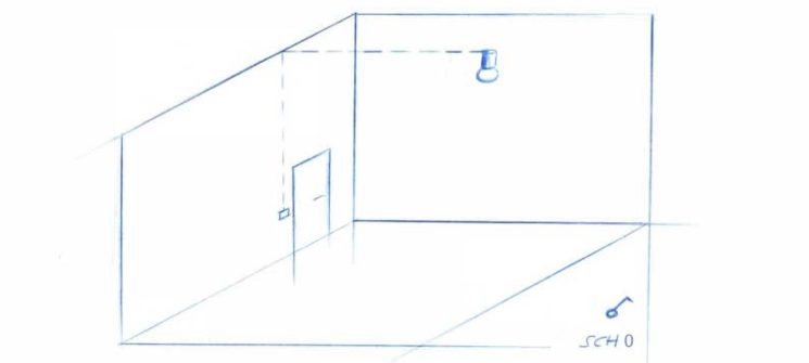 Schema 0 Erklährung und Skizze, Anschluss-Schama für Schalter