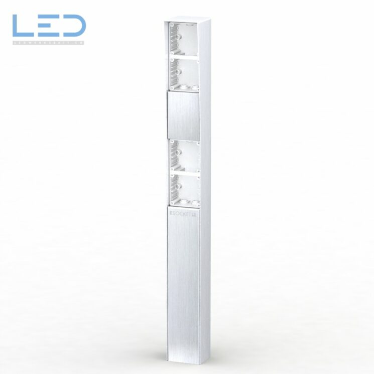 Steckdosenblende ESOCKET zu Feller NEVO und Hager Robusto AP/NAP