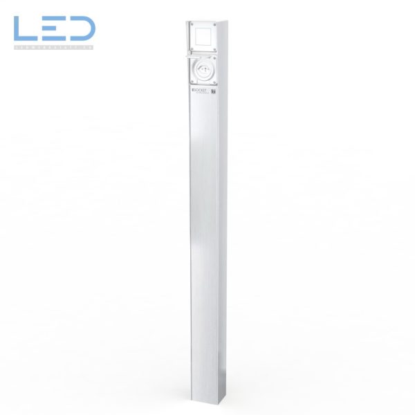 ESOCKET 350-F Color Anschlusssäule aus Edelstahl IP54 Feller NEVO