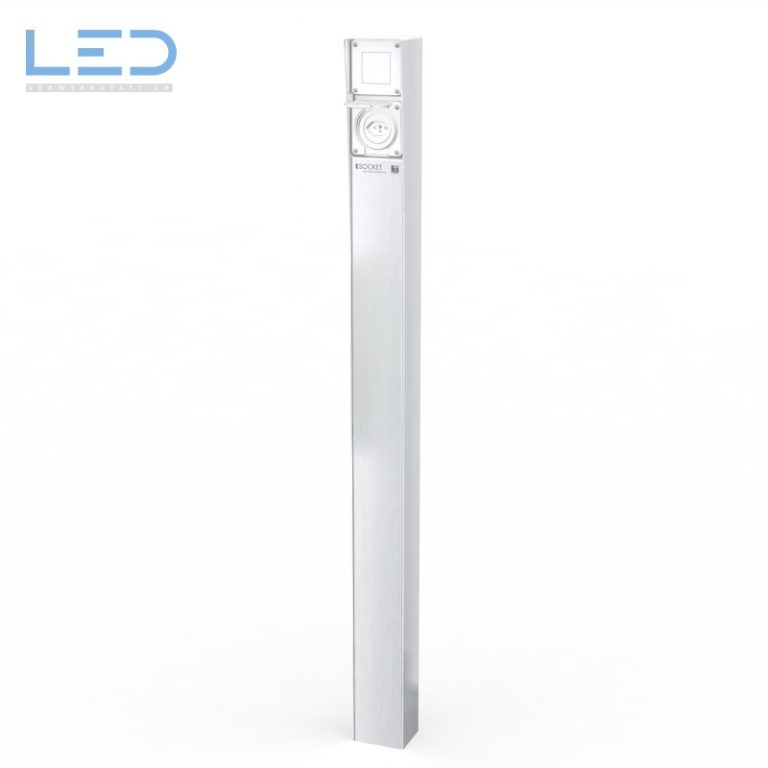 ESOCKET 350-F Color Anschlusssäule aus Edelstahl IP54 Feller NEVO